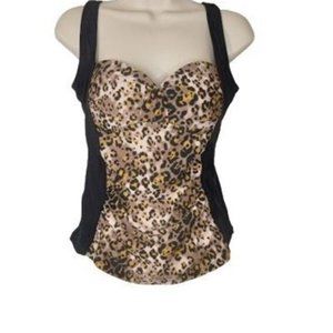 Jaclyn Smith | Swim | Vintage Jaclyn Smith Leopard Print Tankini | Poshmark